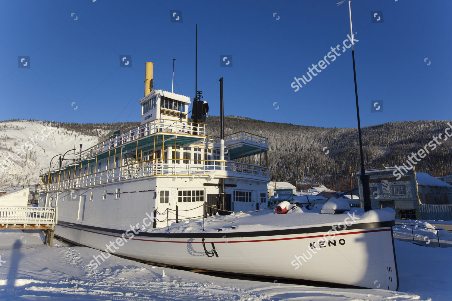 Historic Stern Wheeler Steam Ship Ss Editorial Stock Photo - Stock ...