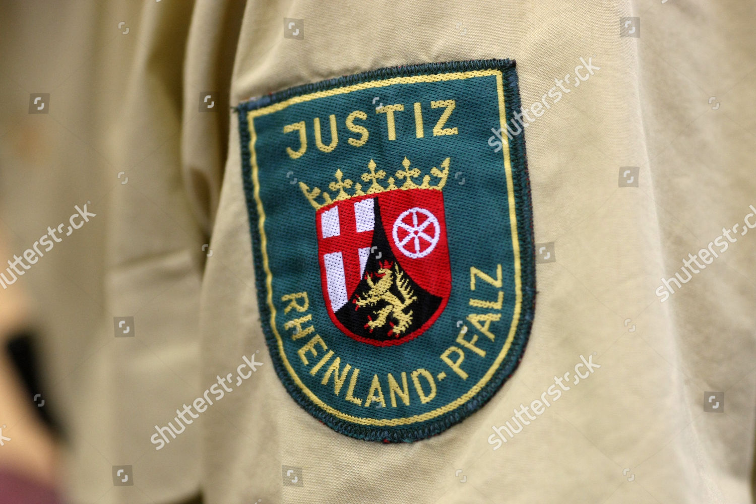 Crest On Uniform Court Enforcement Officer Editorial Stock Photo ...