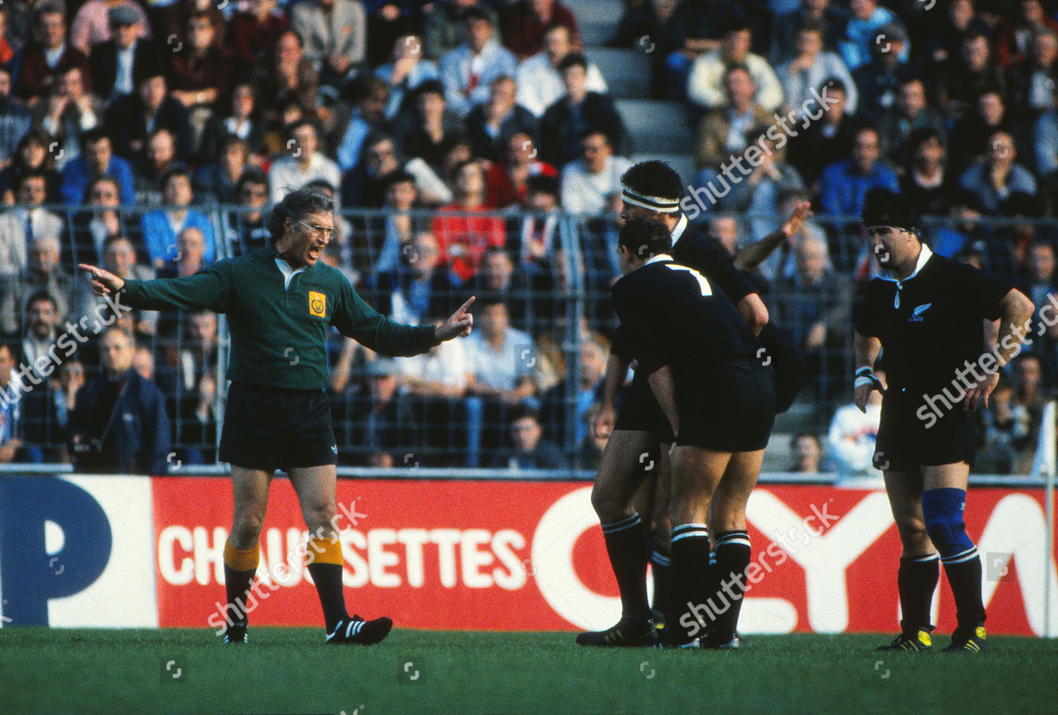 Referee Steve Strydom Gives Orders All Editorial Stock Photo - Stock ...