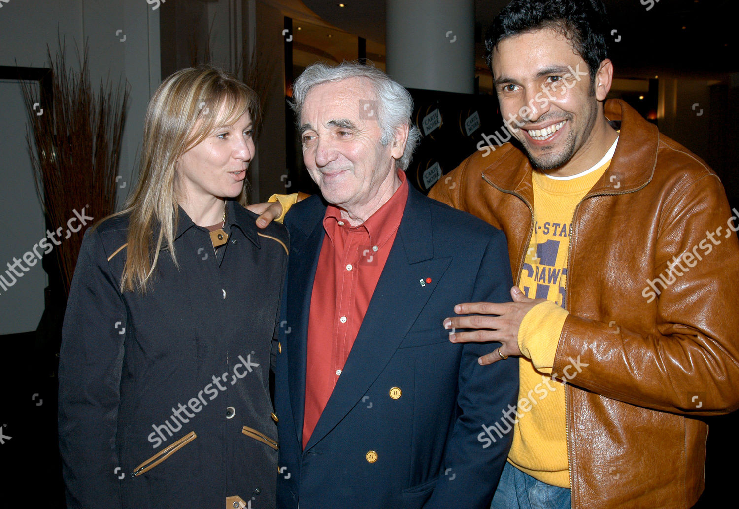 Charles Aznavour C His Daughter Katia Editorial Stock Photo - Stock ...