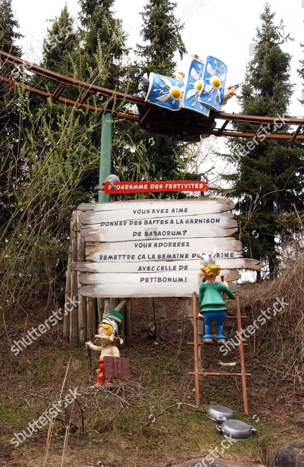 Parc Asterix Editorial Stock Photo - Stock Image | Shutterstock