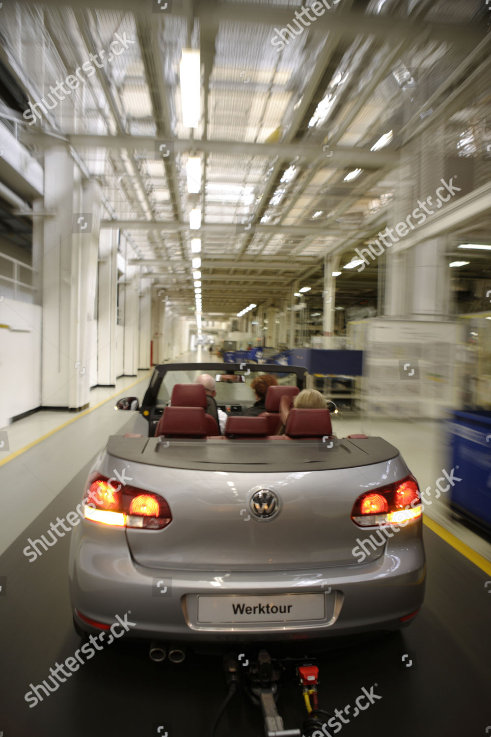Factory Tour Golf Car Production Vw Editorial Stock Photo - Stock Image ...