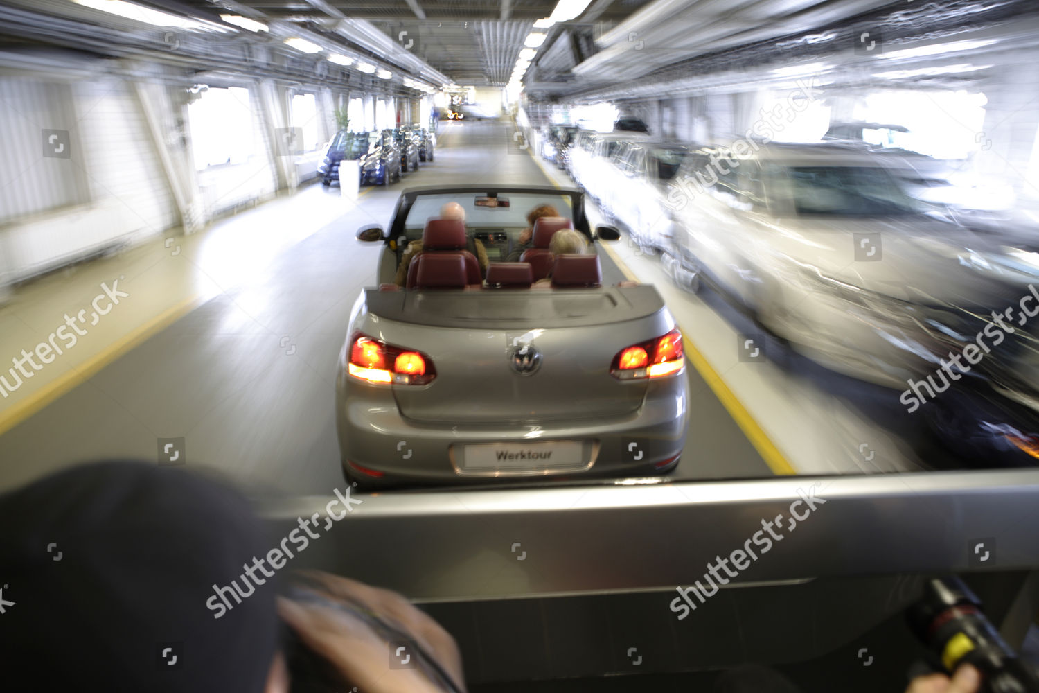 Factory Tour Golf Car Production Vw Editorial Stock Photo - Stock Image ...