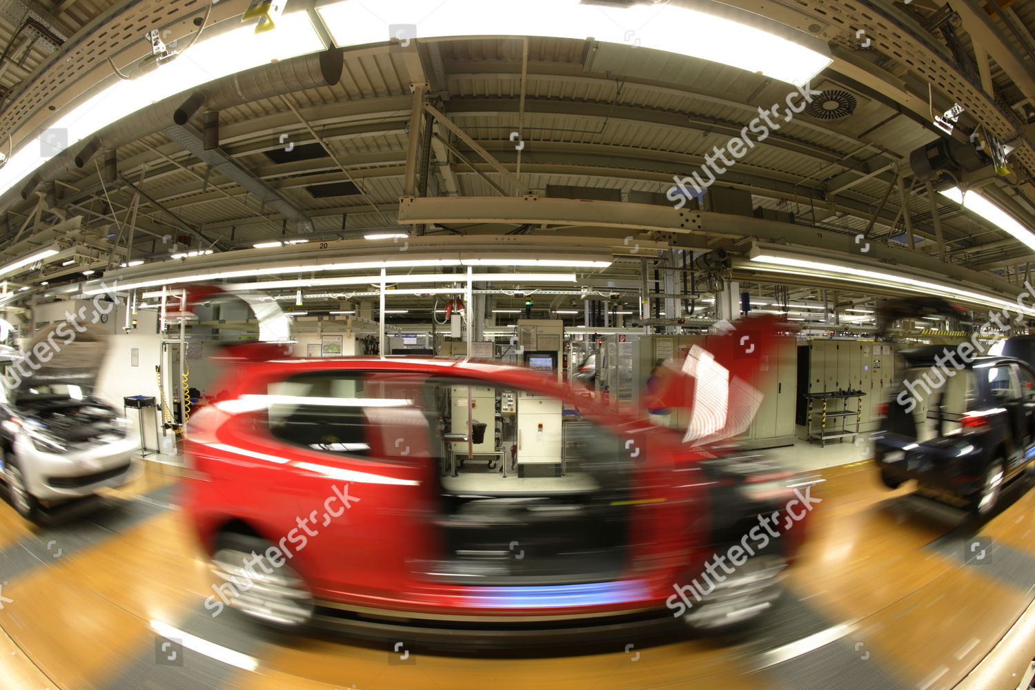 Golf Car Production Vw Plant Wolfsburg Editorial Stock Photo - Stock ...