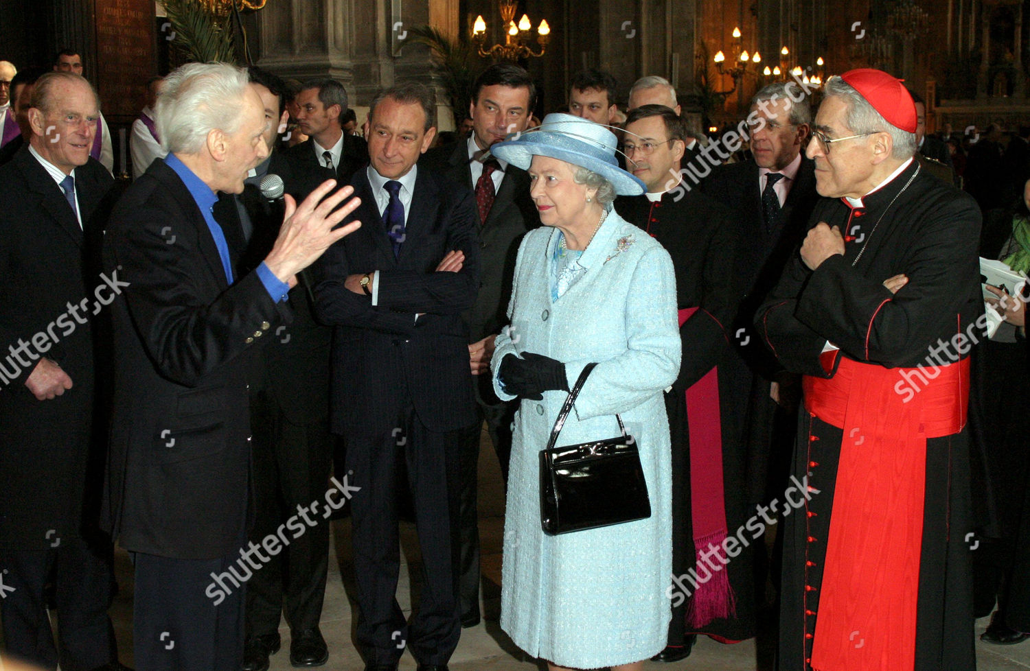 Queen Elizabeth Ii Archbishop Paris Cardinal Editorial Stock Photo ...