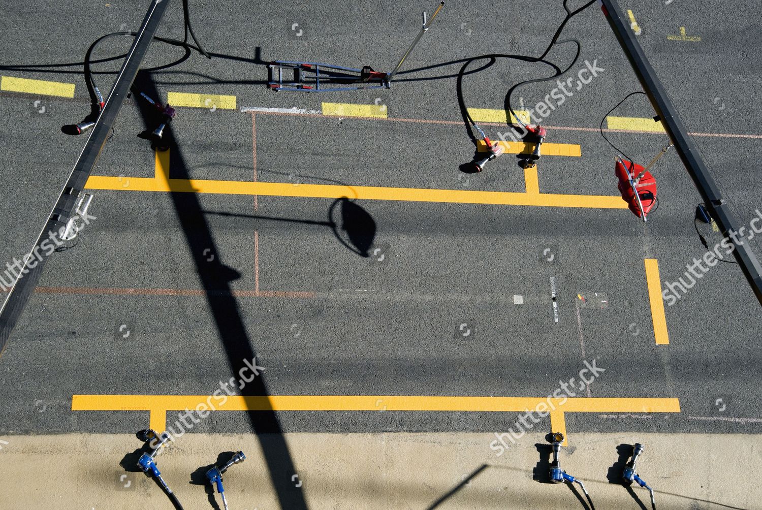 Motorsports Pitstop Equipment Ferrari Formula 1 Editorial Stock Photo ...