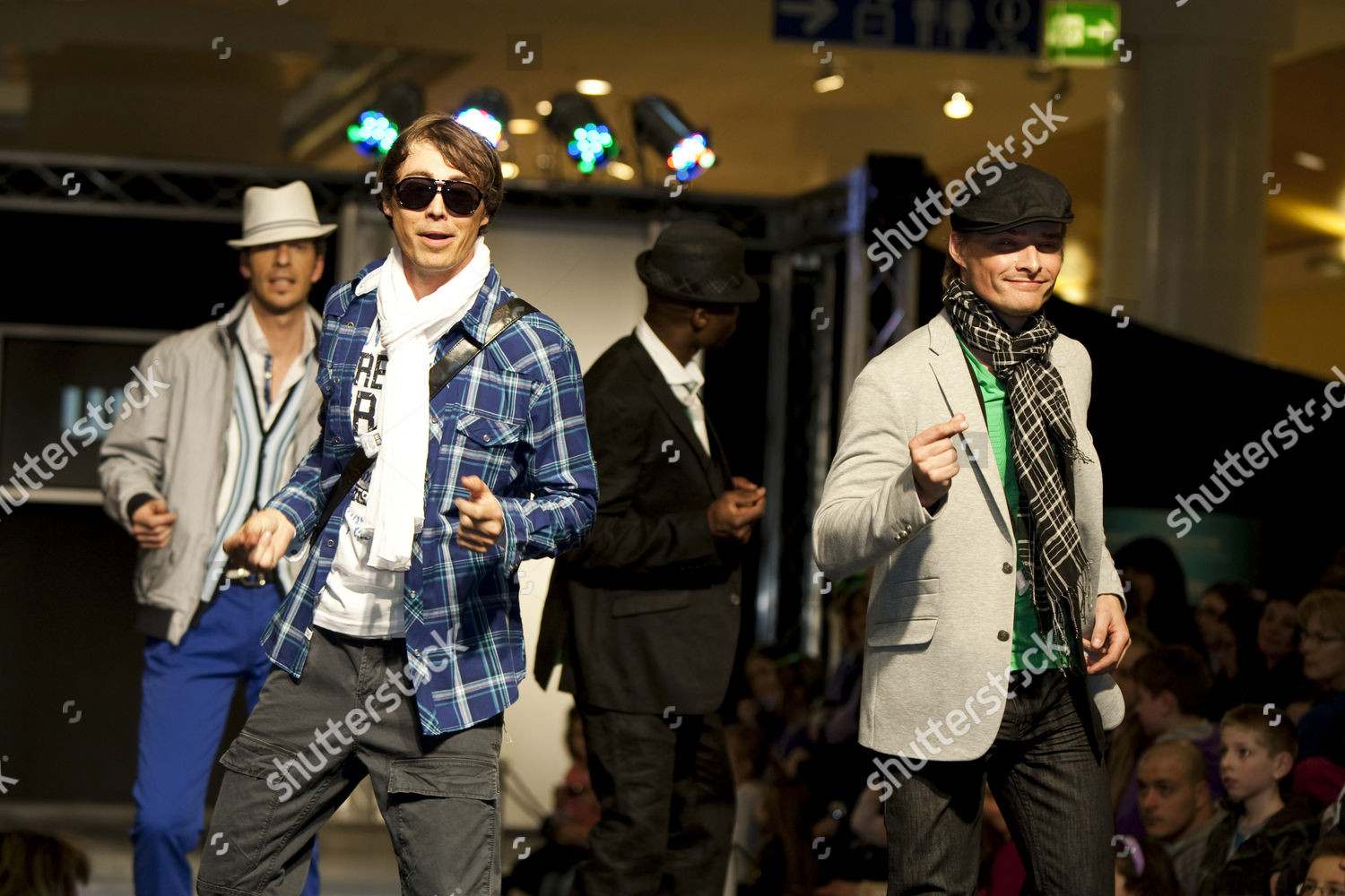 Male Models Fashion Show Emmencenter Shopping Editorial Stock Photo ...