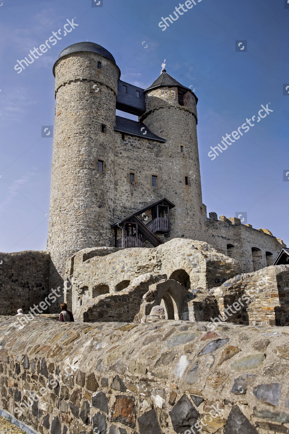 Greifenstein Castle Hesse Germany Europe Editorial Stock Photo - Stock ...
