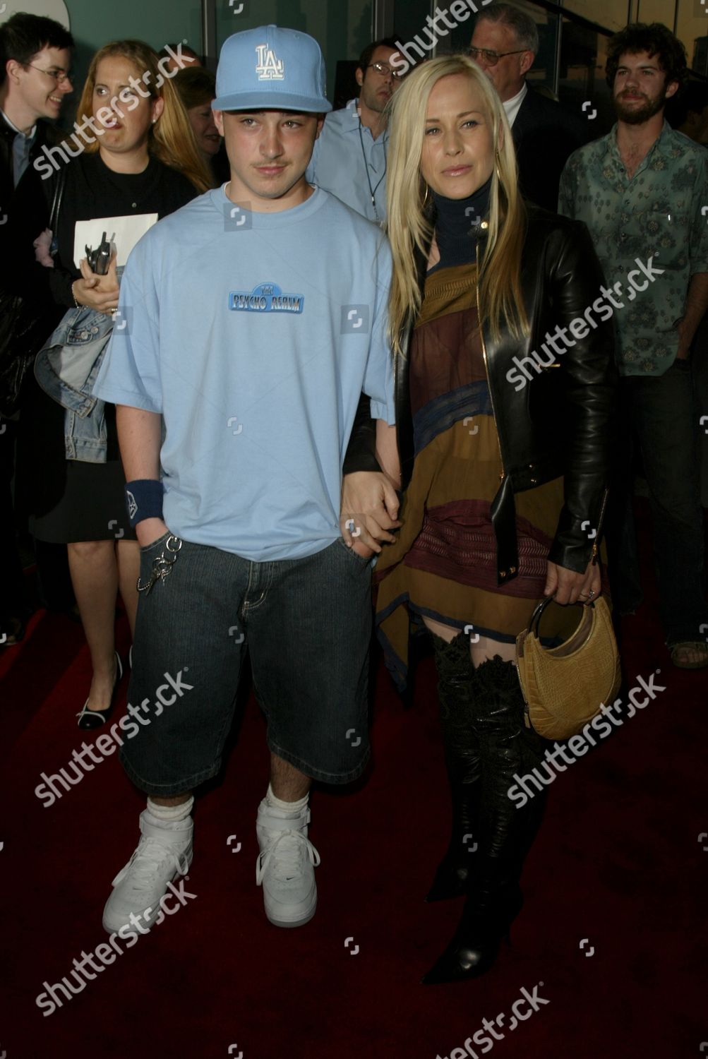 Patricia Arquette Son Enzo Editorial Stock Photo - Stock Image ...