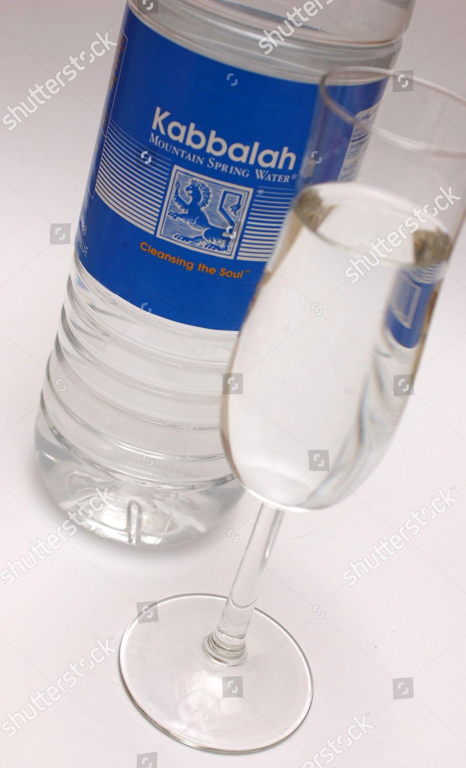 Bottle Kabbalah Mineral Water Editorial Stock Photo - Stock Image ...