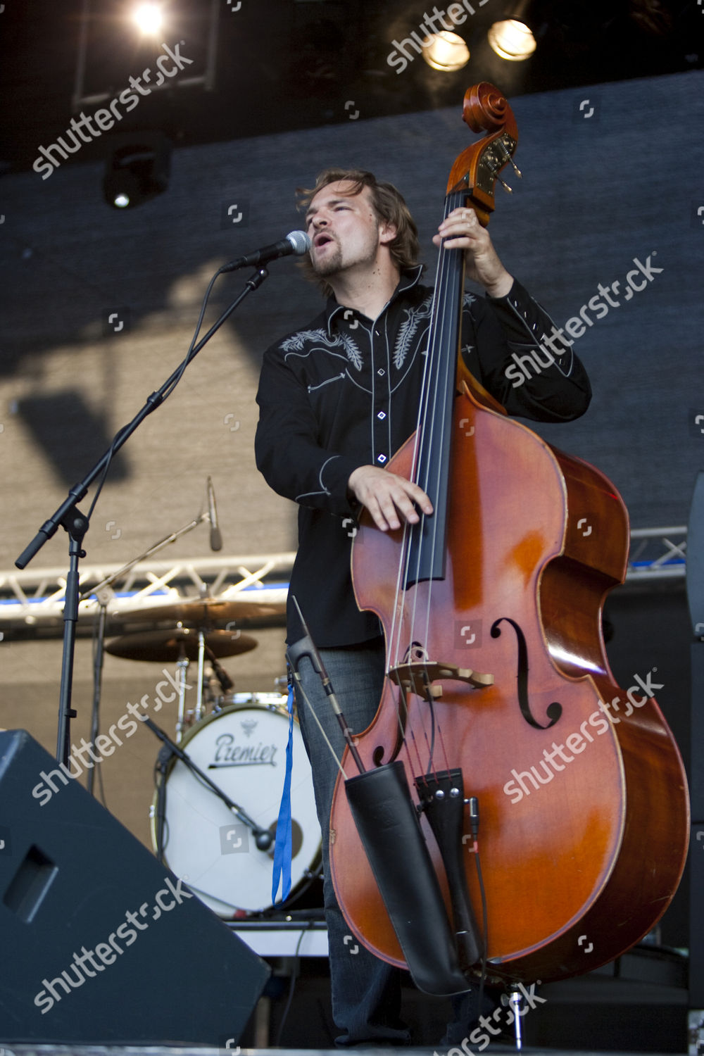 Claudio Strebel Bassist Songwriter Rene Burrell Editorial Stock Photo ...