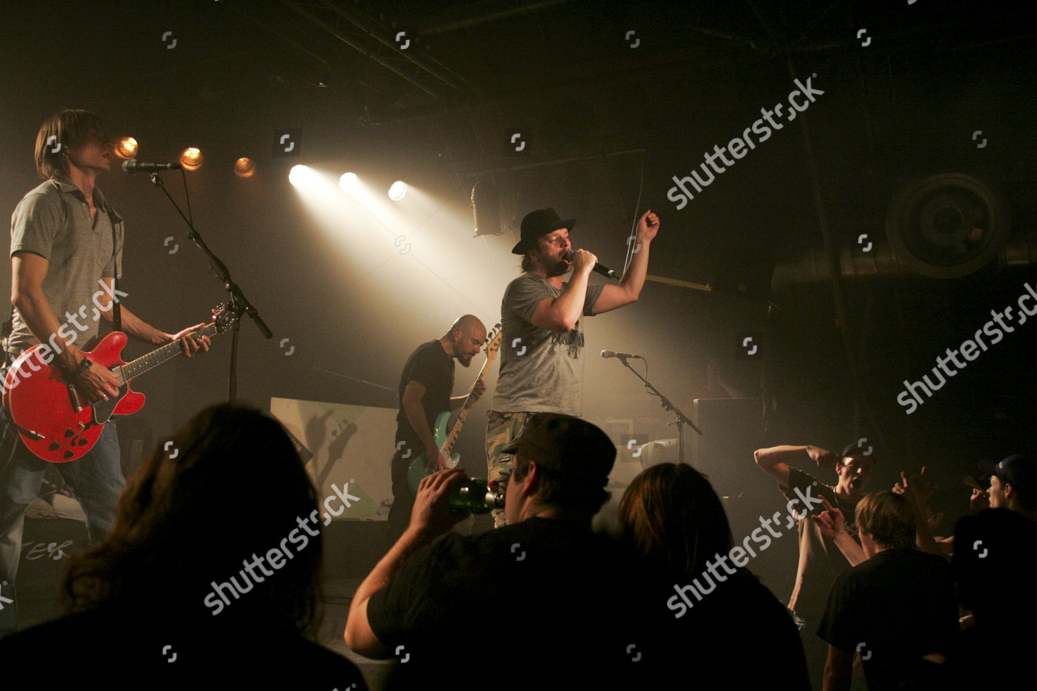 German Rock Band Hblockx Live Schueuer Editorial Stock Photo - Stock ...