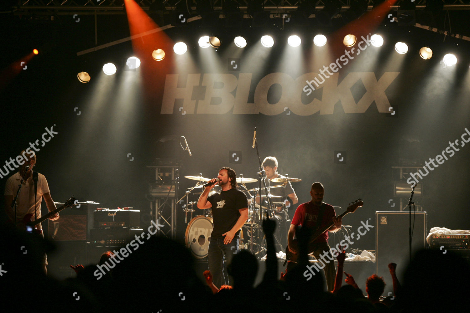 German Rock Band Hblockx Live Schueuer Editorial Stock Photo - Stock ...