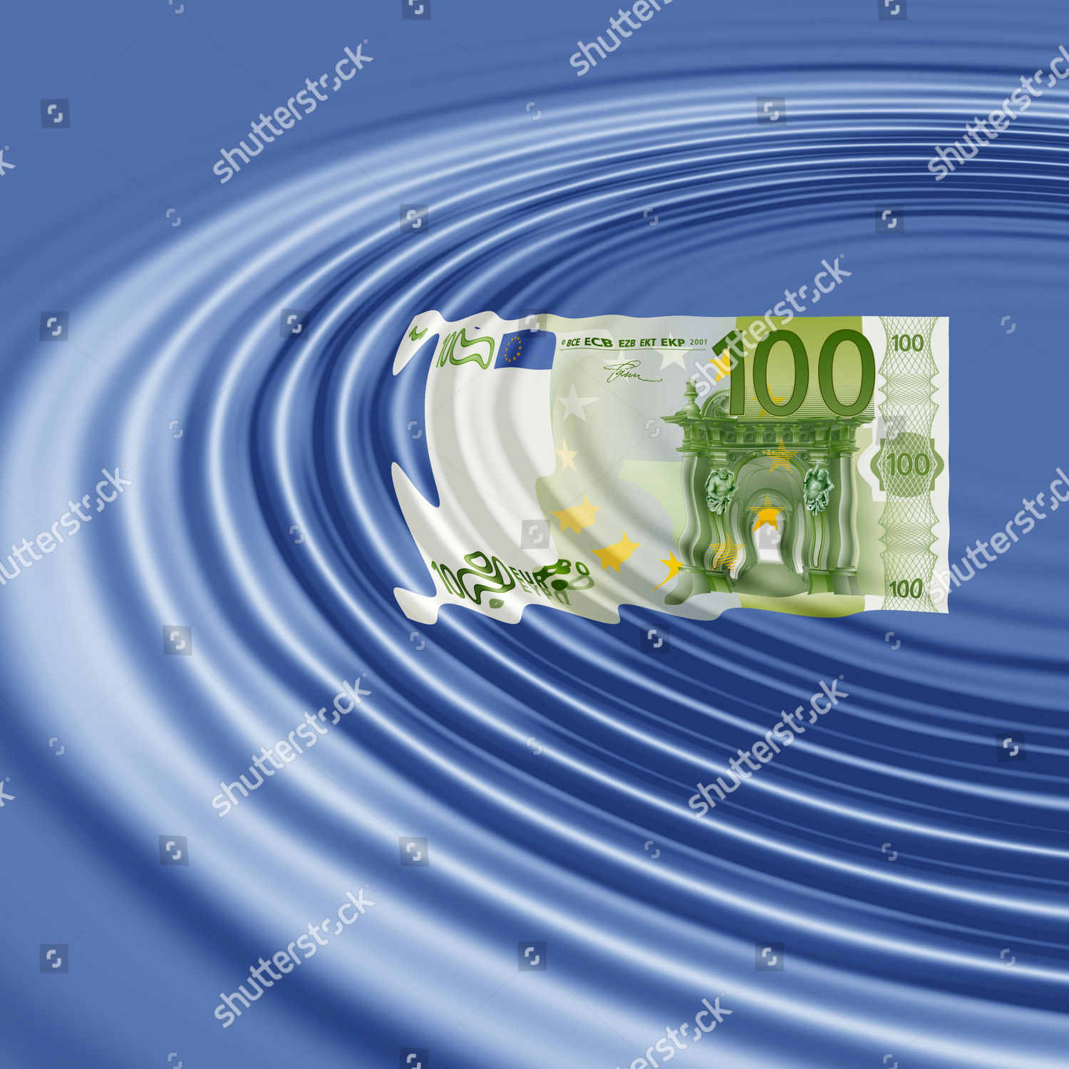 100 Euro Note Reflected Water Editorial Stock Photo Stock Image 100-euro-note-reflected-water-editorial-stock-photo-stock-image
