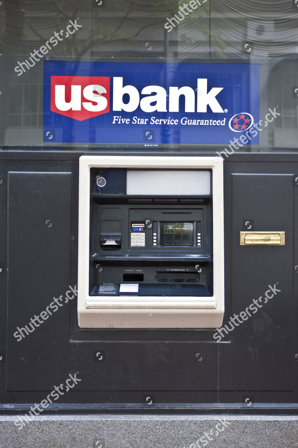 Atm Us Bank Portland Oregon Usa Editorial Stock Photo - Stock Image ...