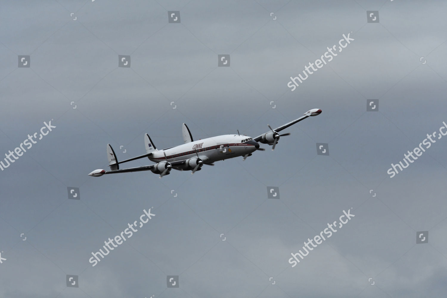 Classic Aircraft Lockheed Super Constellation C121c Editorial Stock ...