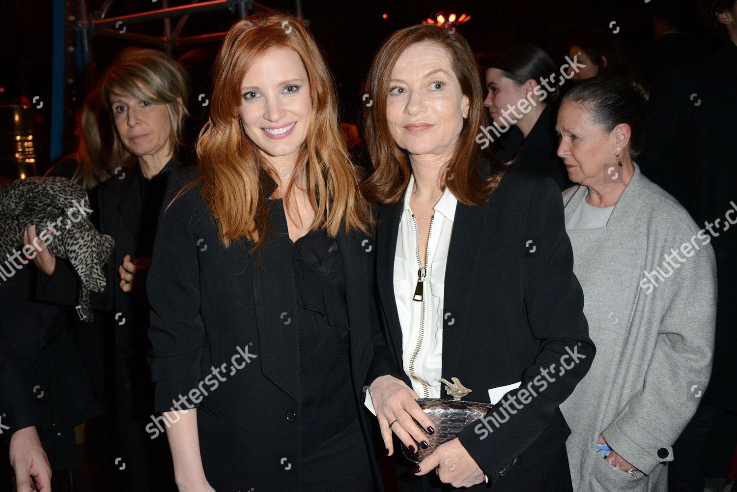 Jessica Chastain Isabelle Huppert Editorial Stock Photo - Stock Image ...