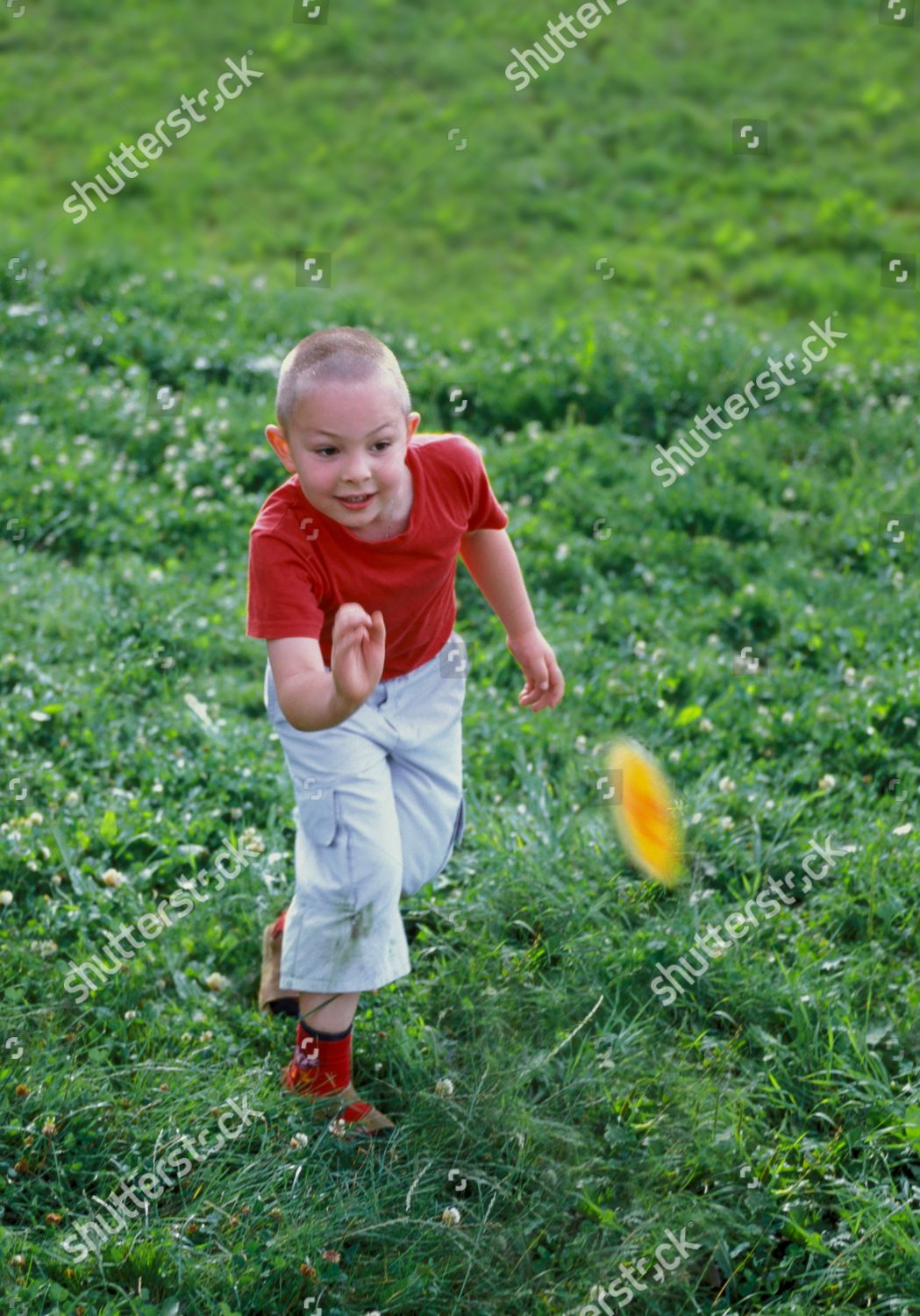 Model Released Young Boy Throwing Toy Editorial Stock Photo - Stock ...