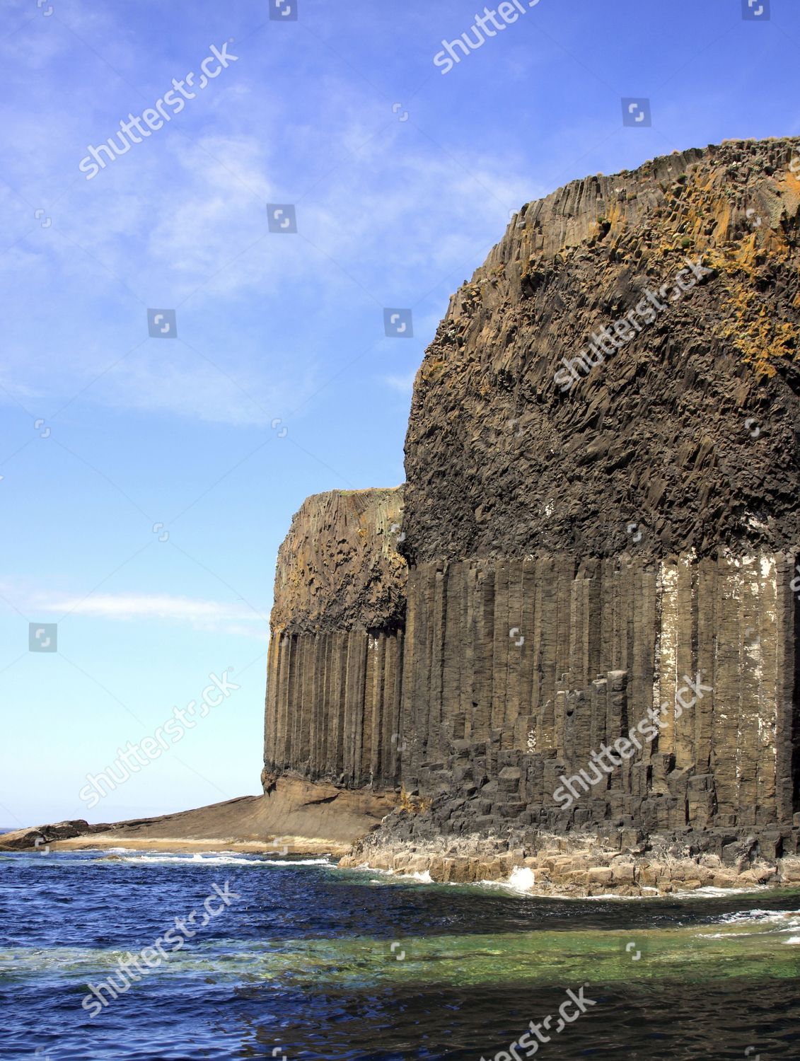 Staffa Basalt Island Inner Hebrides Island Editorial Stock Photo ...