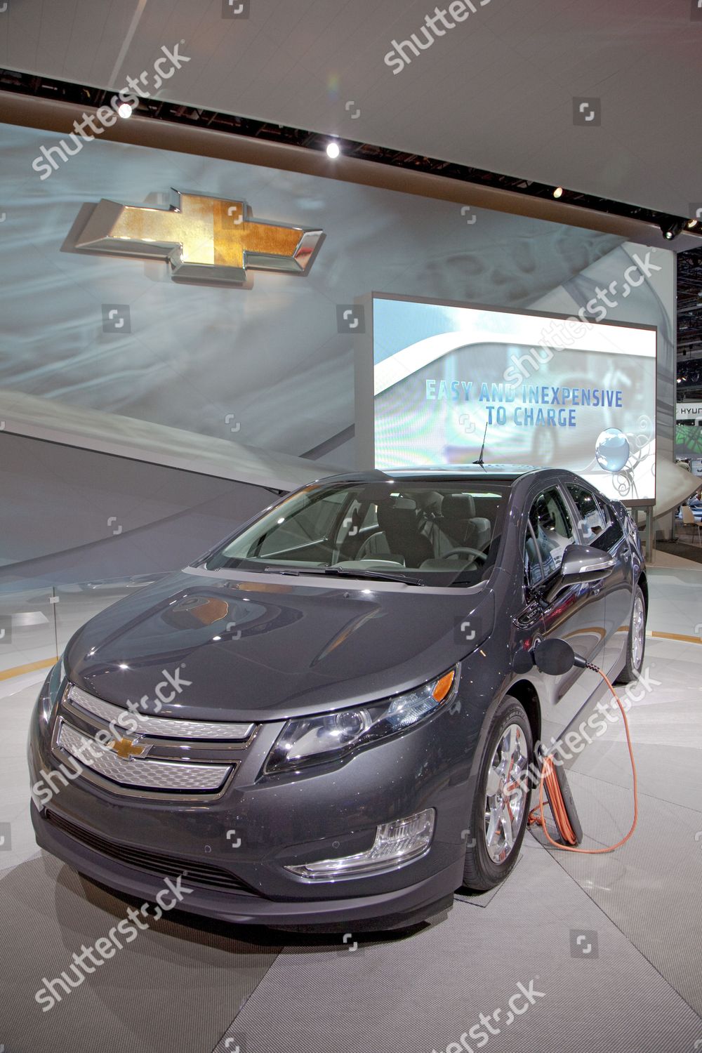 Chevrolet Volt Hybrid Plugin Electric Car Editorial Stock Photo - Stock ...