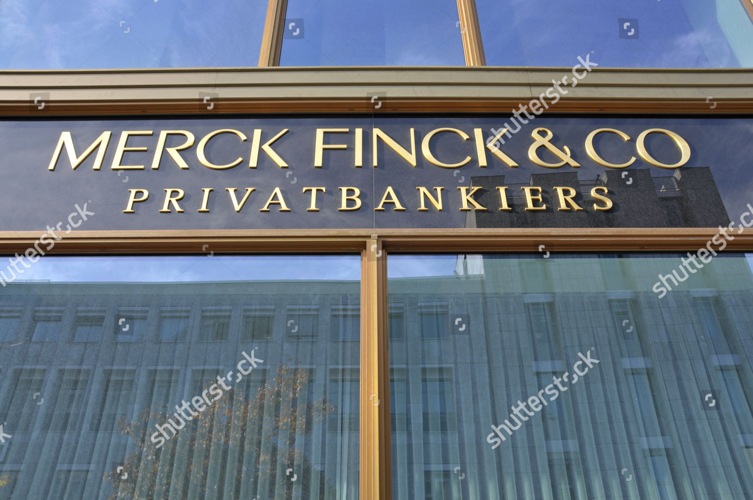 Merck Finck Co Private Bankers Financial Editorial Stock Photo - Stock ...