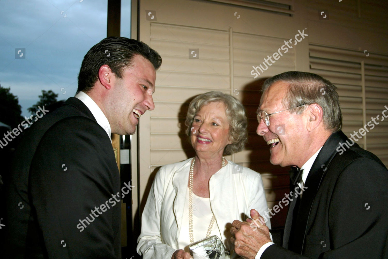 Ben Affleck Donald Rumsfeld Wife Editorial Stock Photo - Stock Image ...