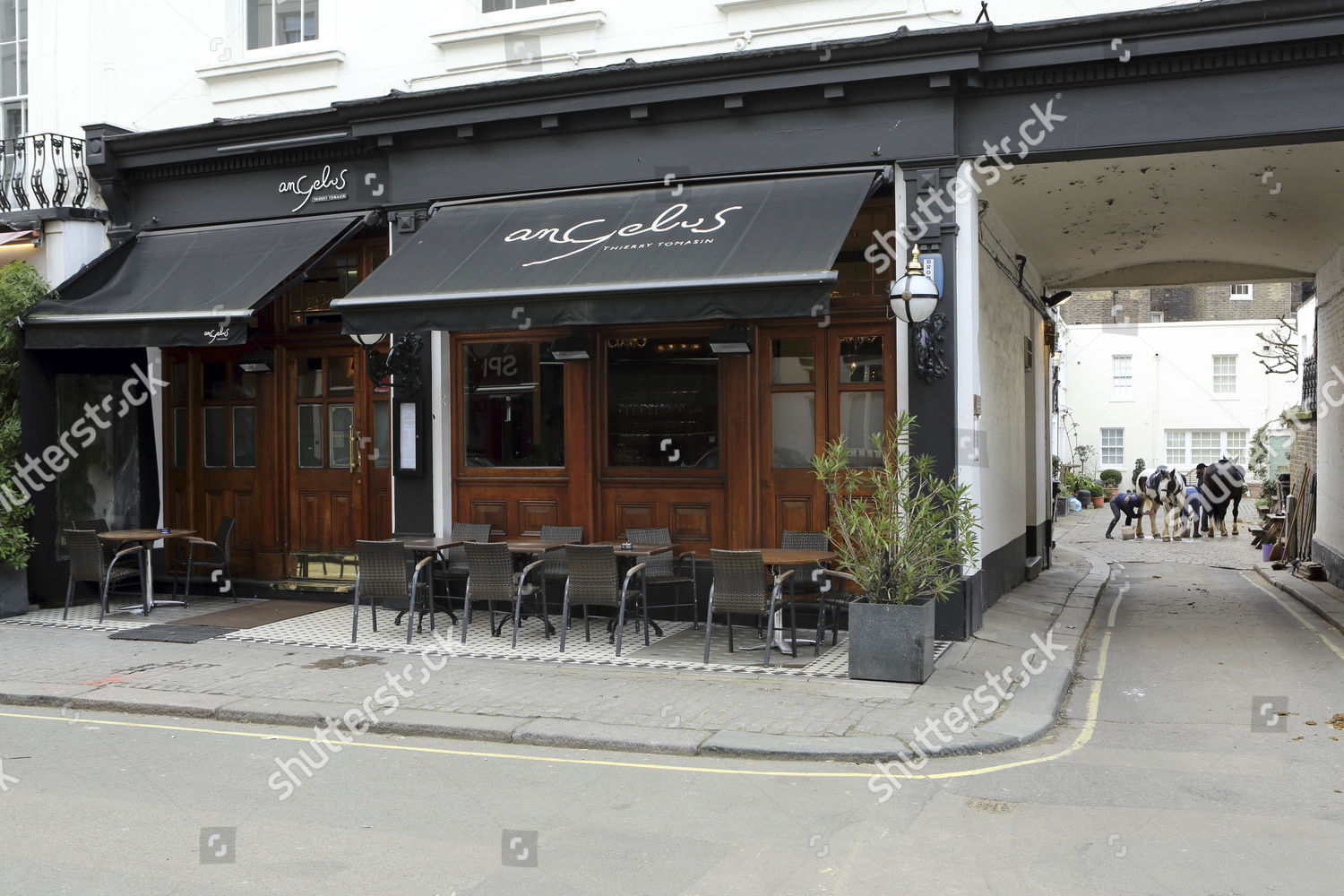 Angelus Restaurant London Britain Editorial Stock Photo - Stock Image ...