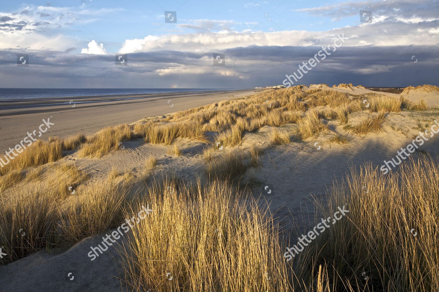Bray Dunes Cote Dopale Belgium End Editorial Stock Photo - Stock Image ...