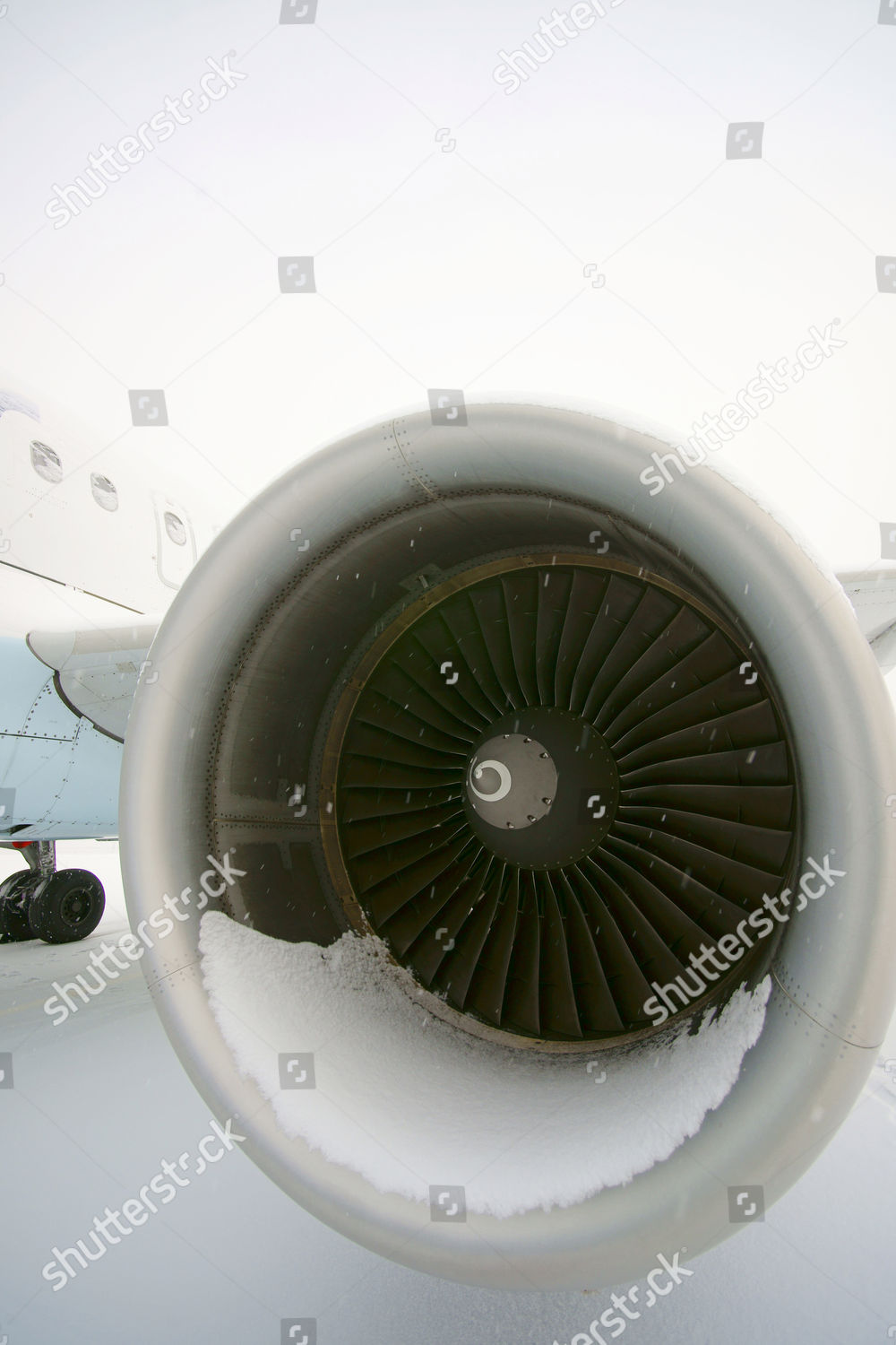 Snow Winter Engine Condor Airbus A320 Editorial Stock Photo - Stock ...