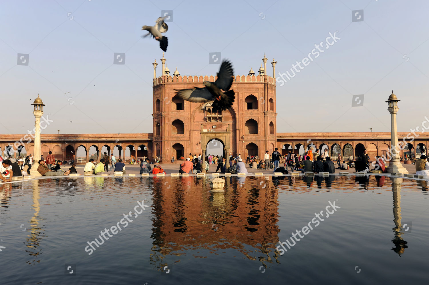 Main Gate Water Basins Ritual Ablutions Editorial Stock Photo - Stock ...