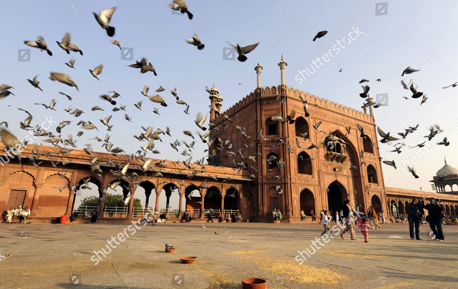 Main Gate Friday Mosque Jama Masjid Editorial Stock Photo - Stock Image ...