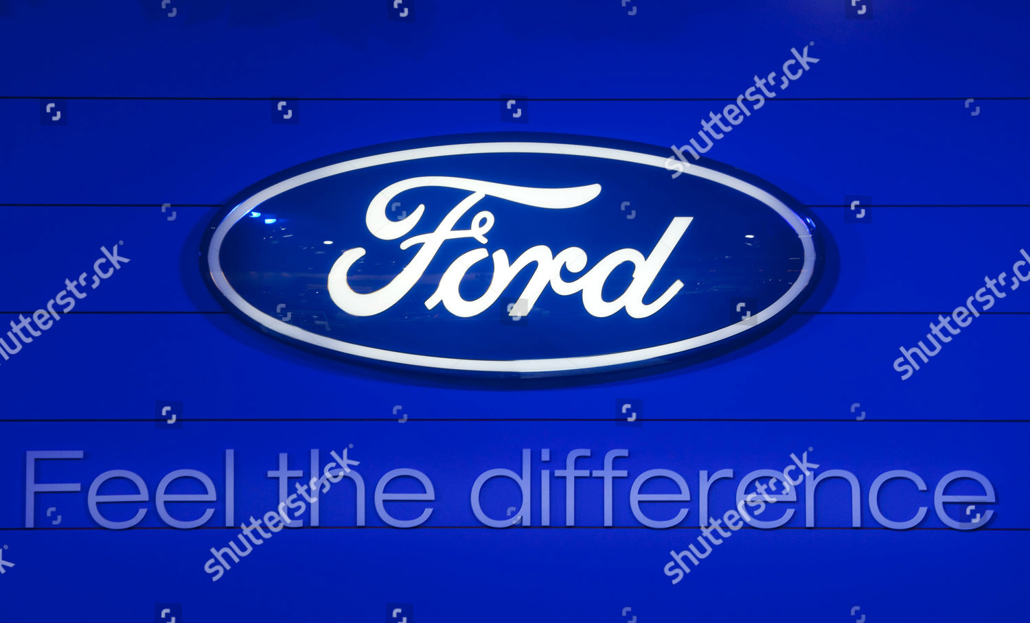 Logo Ford Car Brand 63 Internationale Editorial Stock Photo - Stock ...