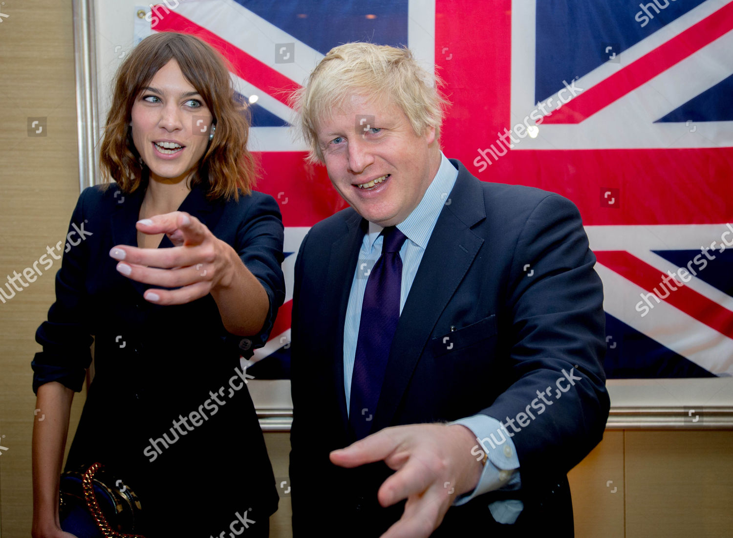 London Mayor Boris Johnson Meets Alexa Editorial Stock Photo - Stock ...