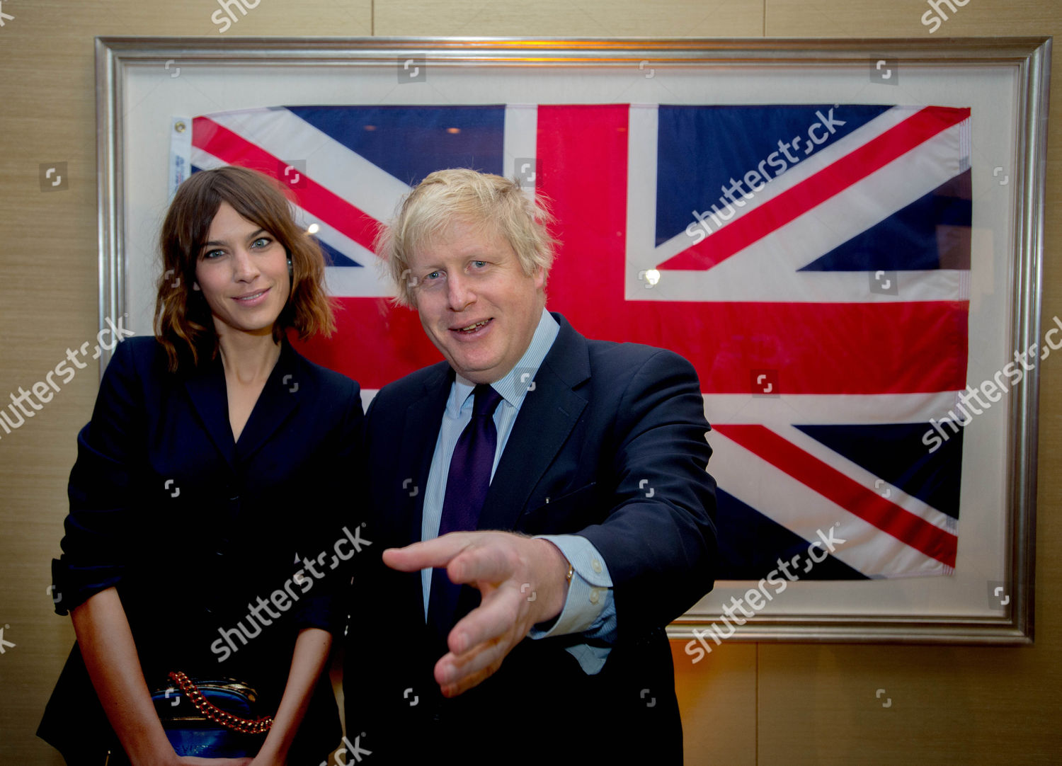London Mayor Boris Johnson Meets Alexa Editorial Stock Photo - Stock ...