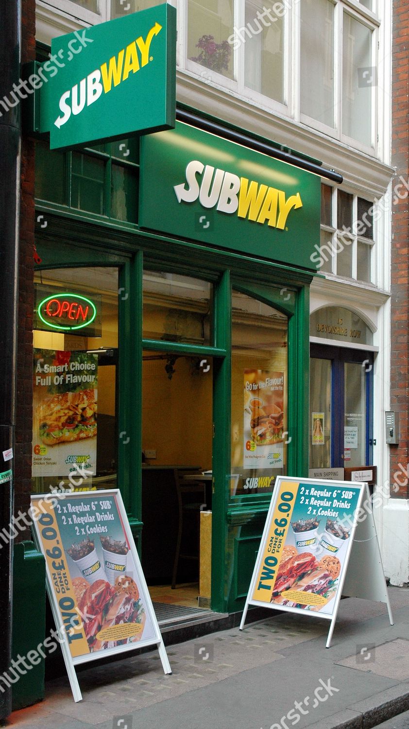 Subway Sandwich Bar Editorial Stock Photo - Stock Image | Shutterstock