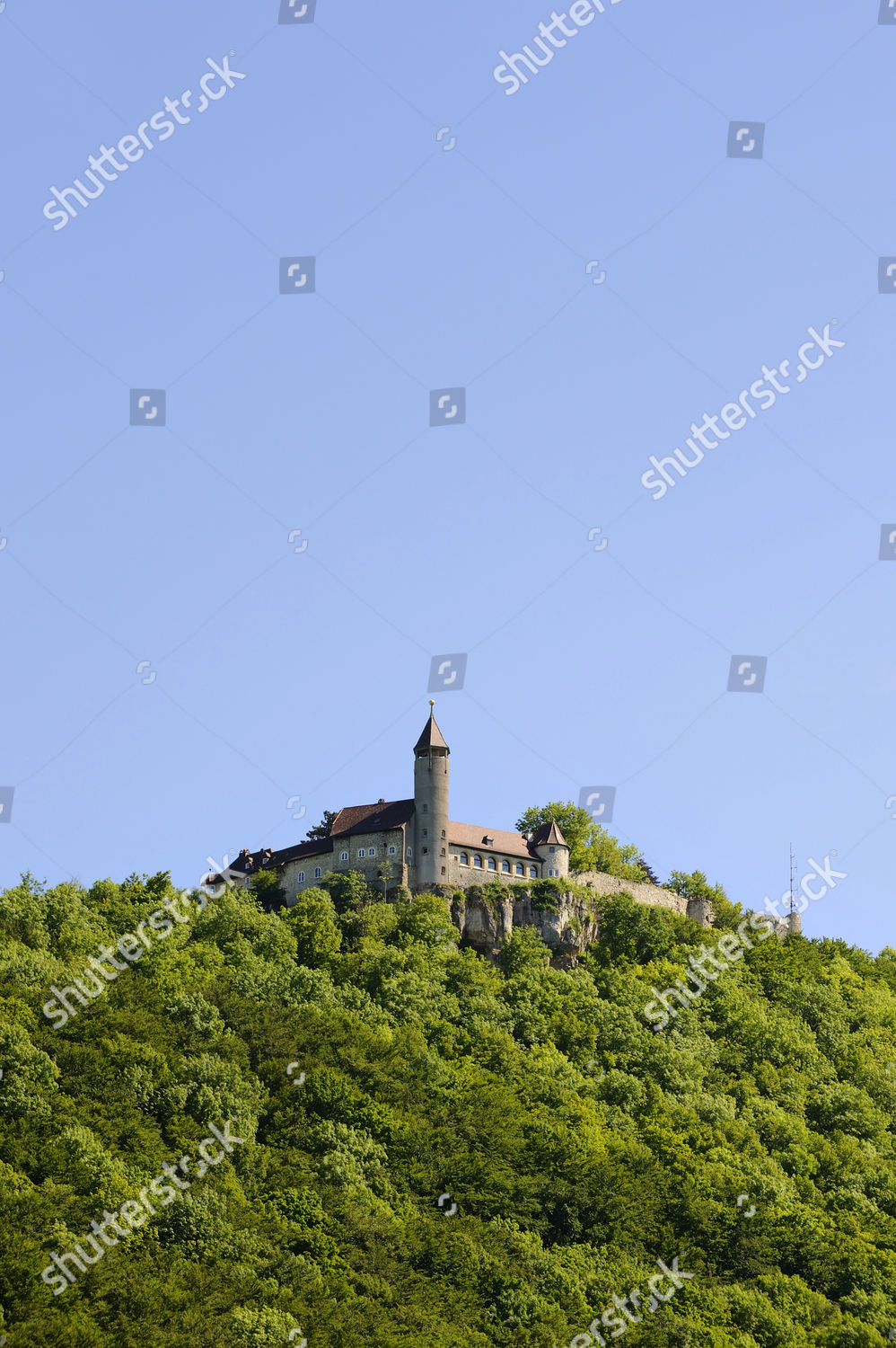 Burg Teck Castle Kirchheim Badenwuerttemberg Germany Editorial Stock ...