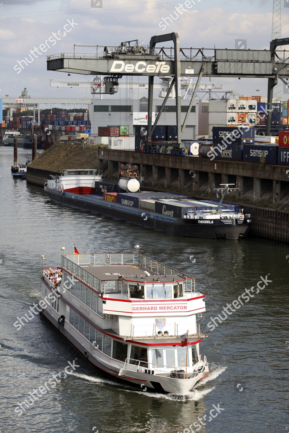 Decete Terminal Container Loading Southern Dock Editorial Stock Photo ...