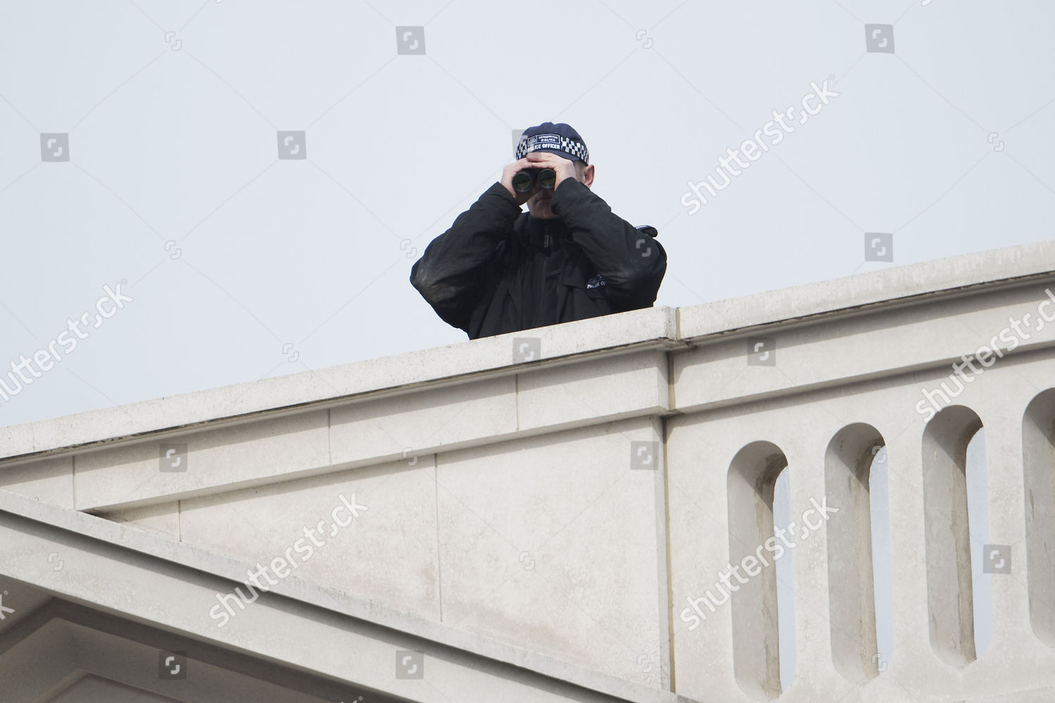 Police On Rooftops Editorial Stock Photo - Stock Image | Shutterstock