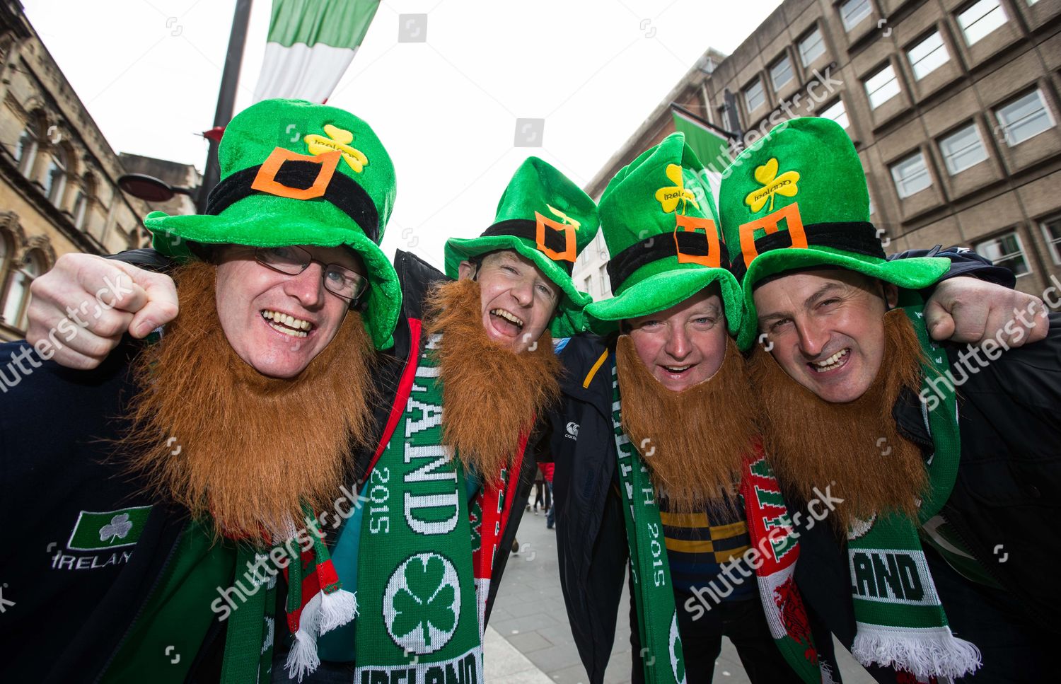 Ireland Supporters Billy Hayes Paul Hibbits Editorial Stock Photo ...