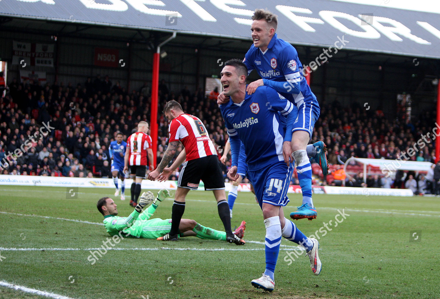 Macheda Goal Celebration Editorial Stock Photo - Stock Image | Shutterstock
