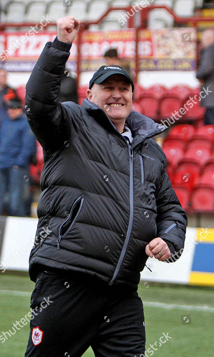 Russell Slade Salutes Travelling Fans Final Editorial Stock Photo ...