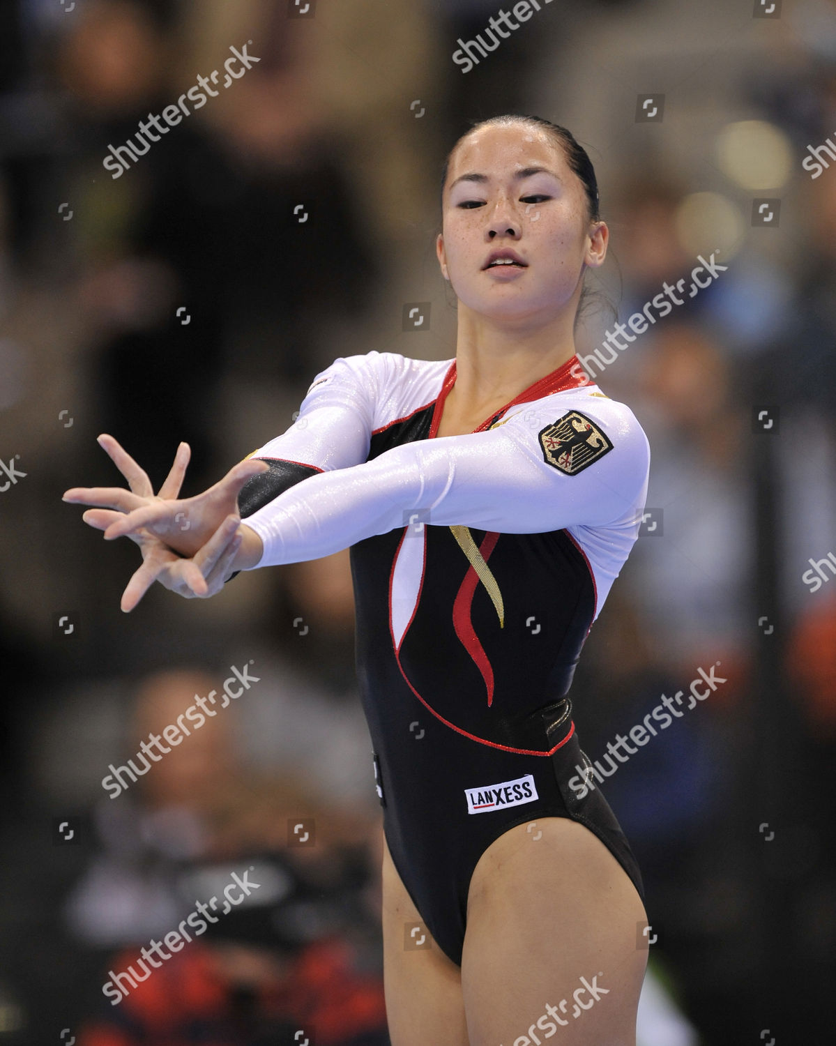 Kim Bui Germany Floor Exercies Enbw Editorial Stock Photo - Stock Image ...