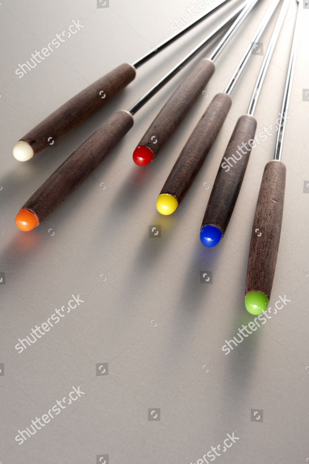 Fondue Cutlery Different Colors Editorial Stock Photo - Stock Image ...
