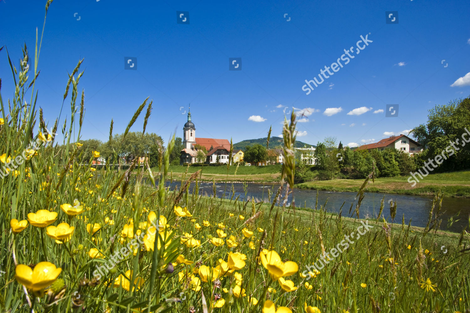Murg River Parish Church St Laurence Editorial Stock Photo - Stock ...
