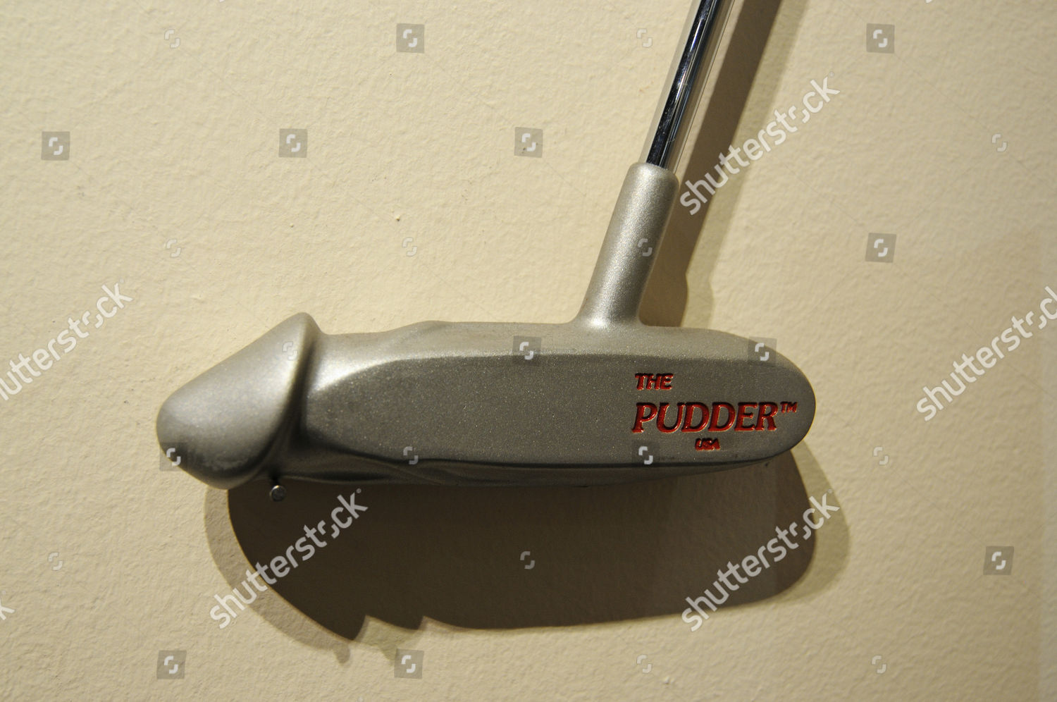 Pudder Golf Putter World Erotic Art Editorial Stock Photo - Stock Image ...
