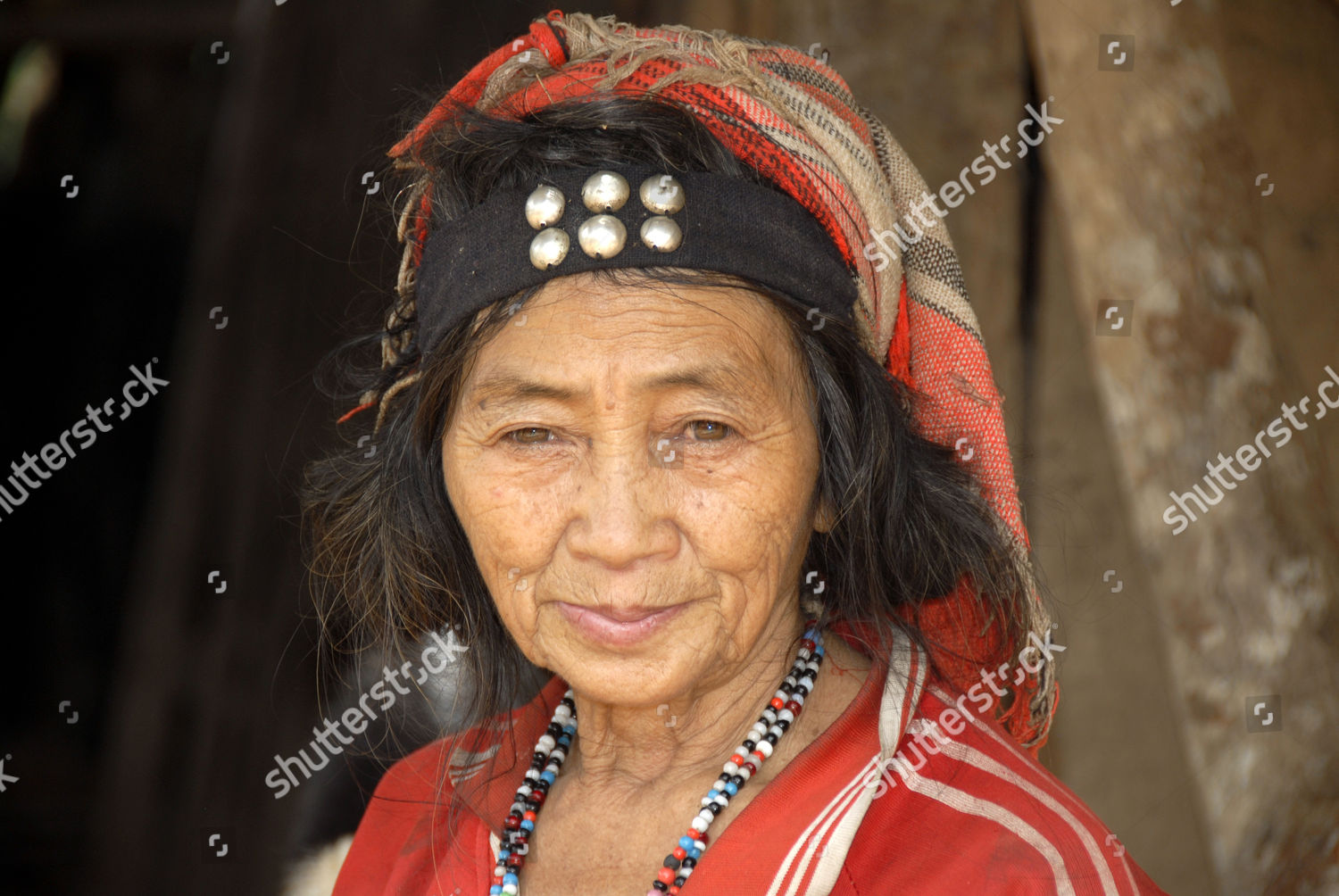 Poverty Portrait Old Woman Akha Djepia Editorial Stock Photo - Stock ...