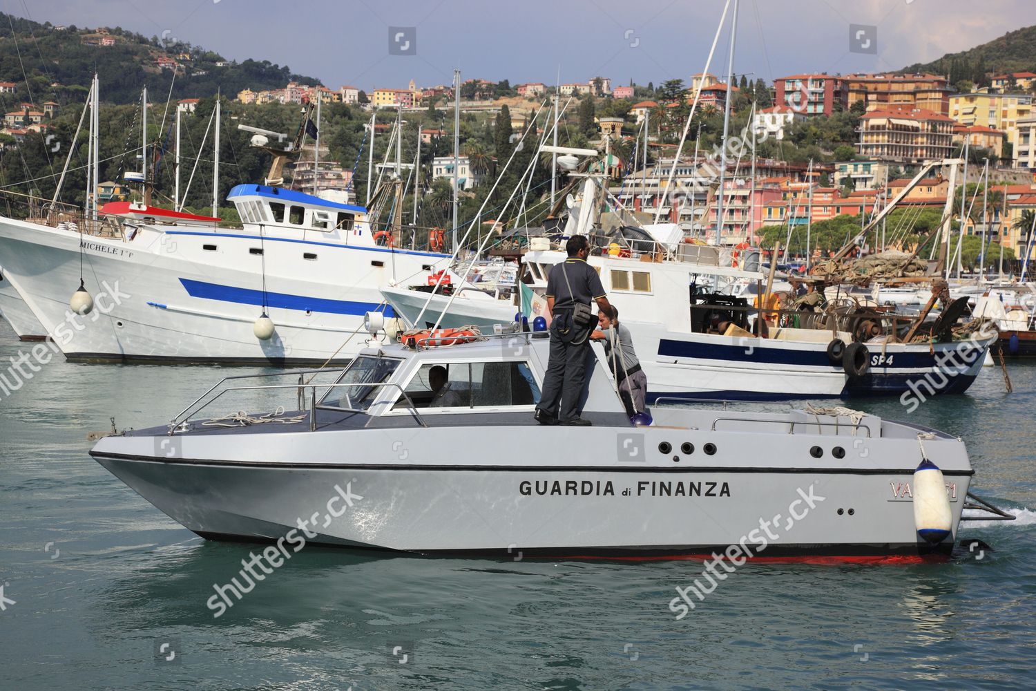 Patrol Guardia Di Finanza Finance Guard Editorial Stock Photo - Stock ...
