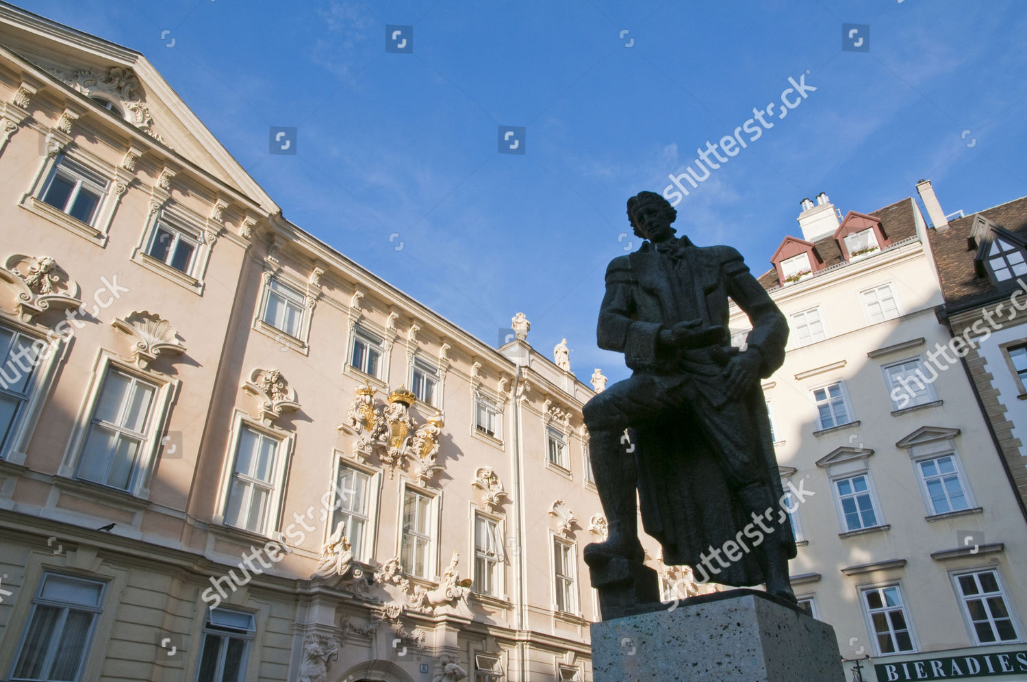 Lessing Monument Judenplatz Jewish Square Vienna Editorial Stock Photo ...