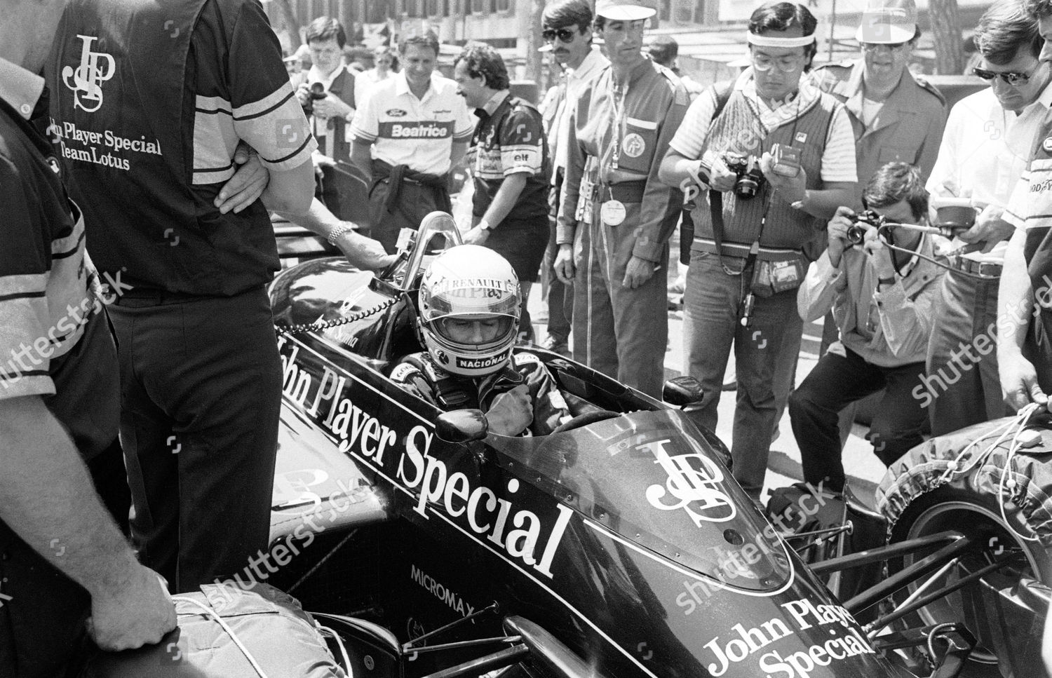 Ayrton Senna Monaco Formula 1 Race Editorial Stock Photo - Stock Image ...