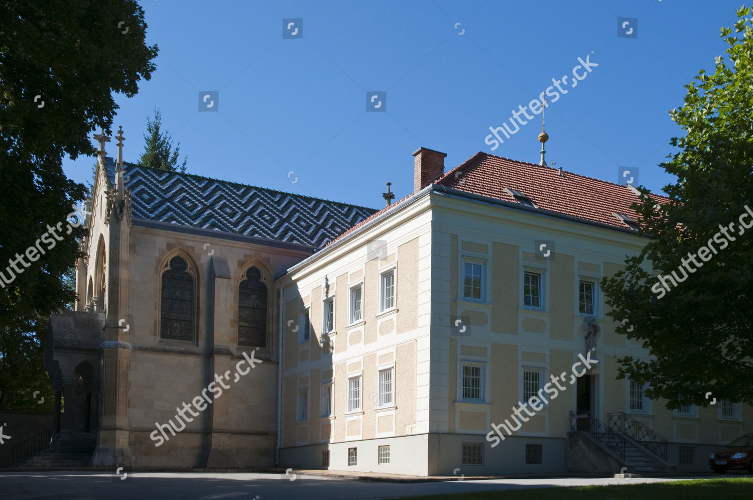 Mayerling Church Carmelite Convent Wienerwald Lower Editorial Stock ...